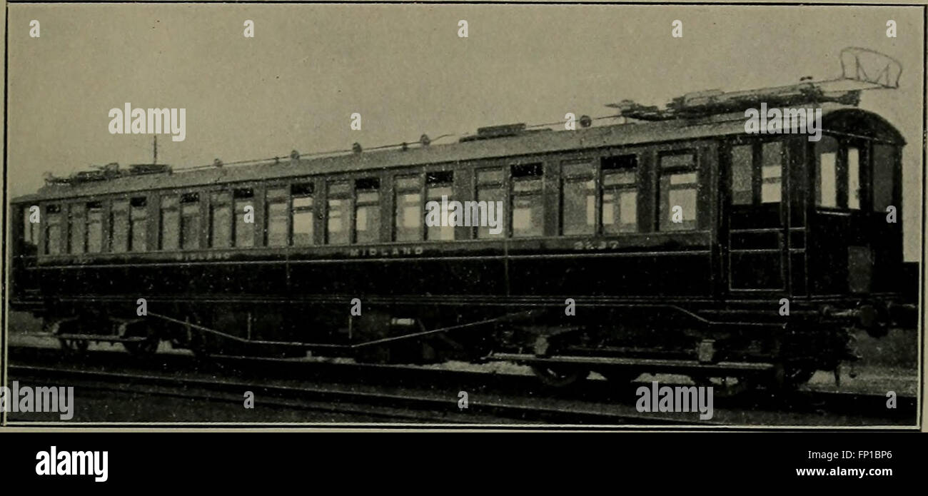 The 1910 publication 'Electric Trains' discusses the development of ...