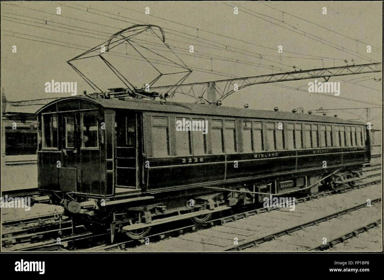 Electric trains (1910 Stock Photo - Alamy