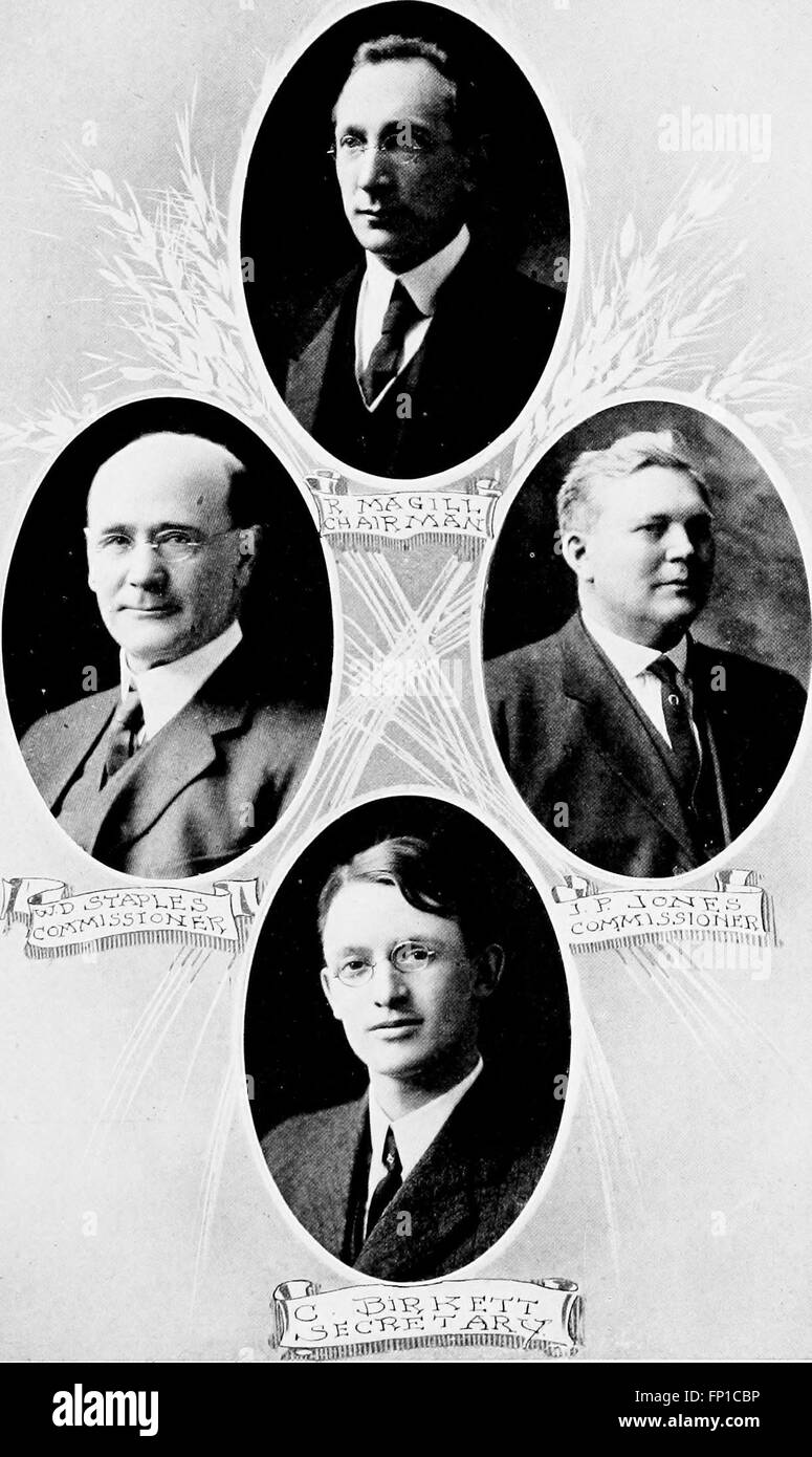 This 1914 report on grain inspection in Canada covers the procedures ...