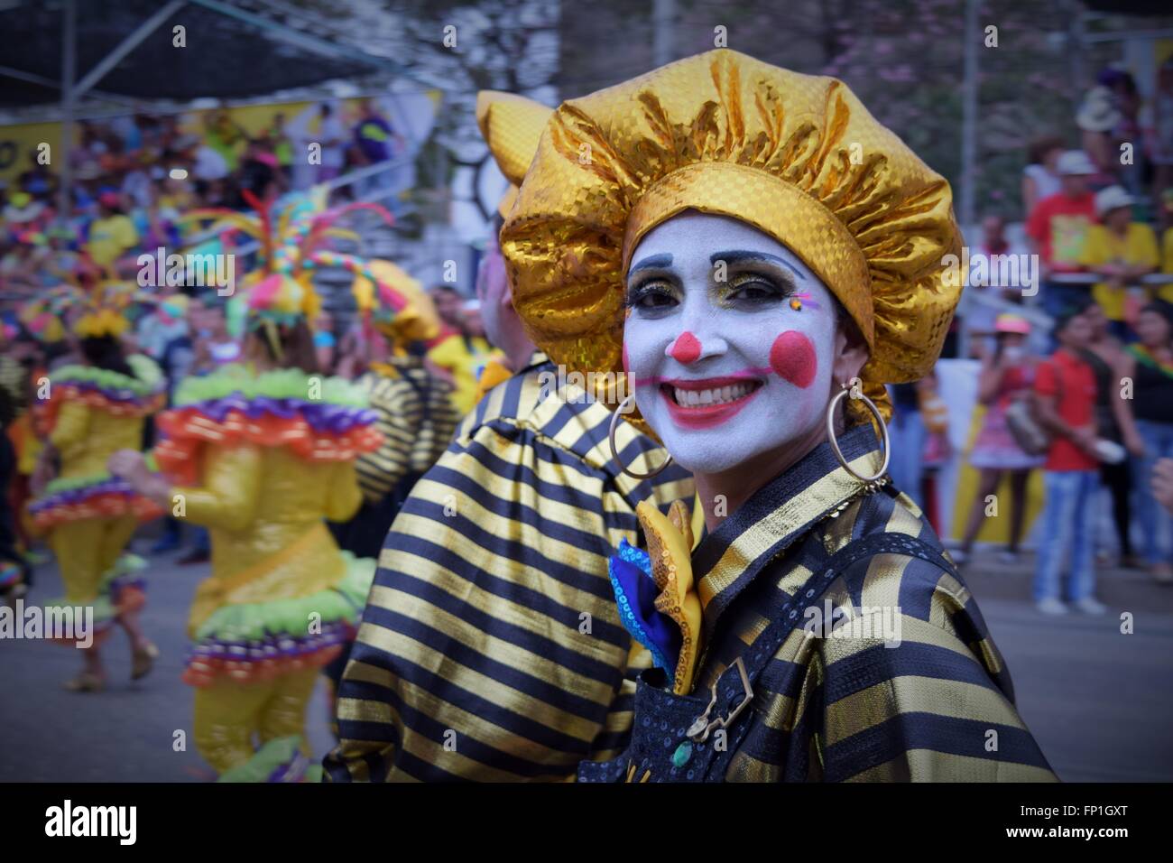 A Friendly Clown Stock Photo - Alamy