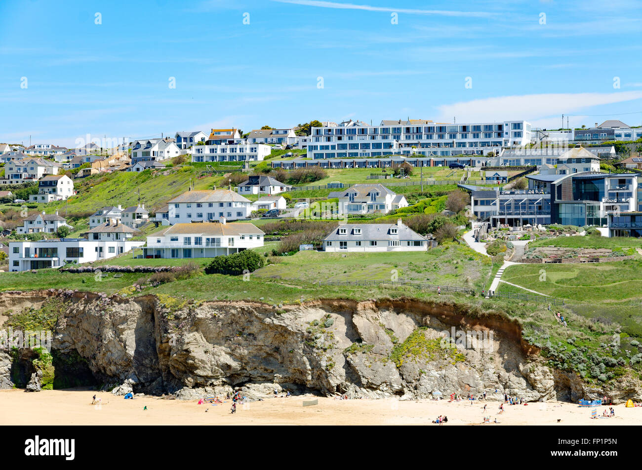 Mawgan porth hi-res stock photography and images - Alamy