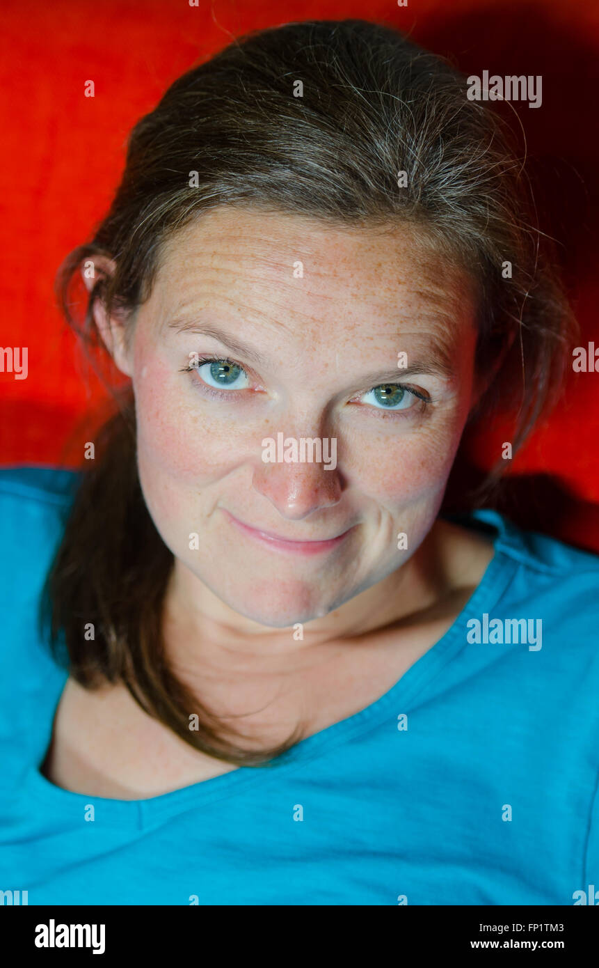Haggard woman hi-res stock photography and images - Alamy