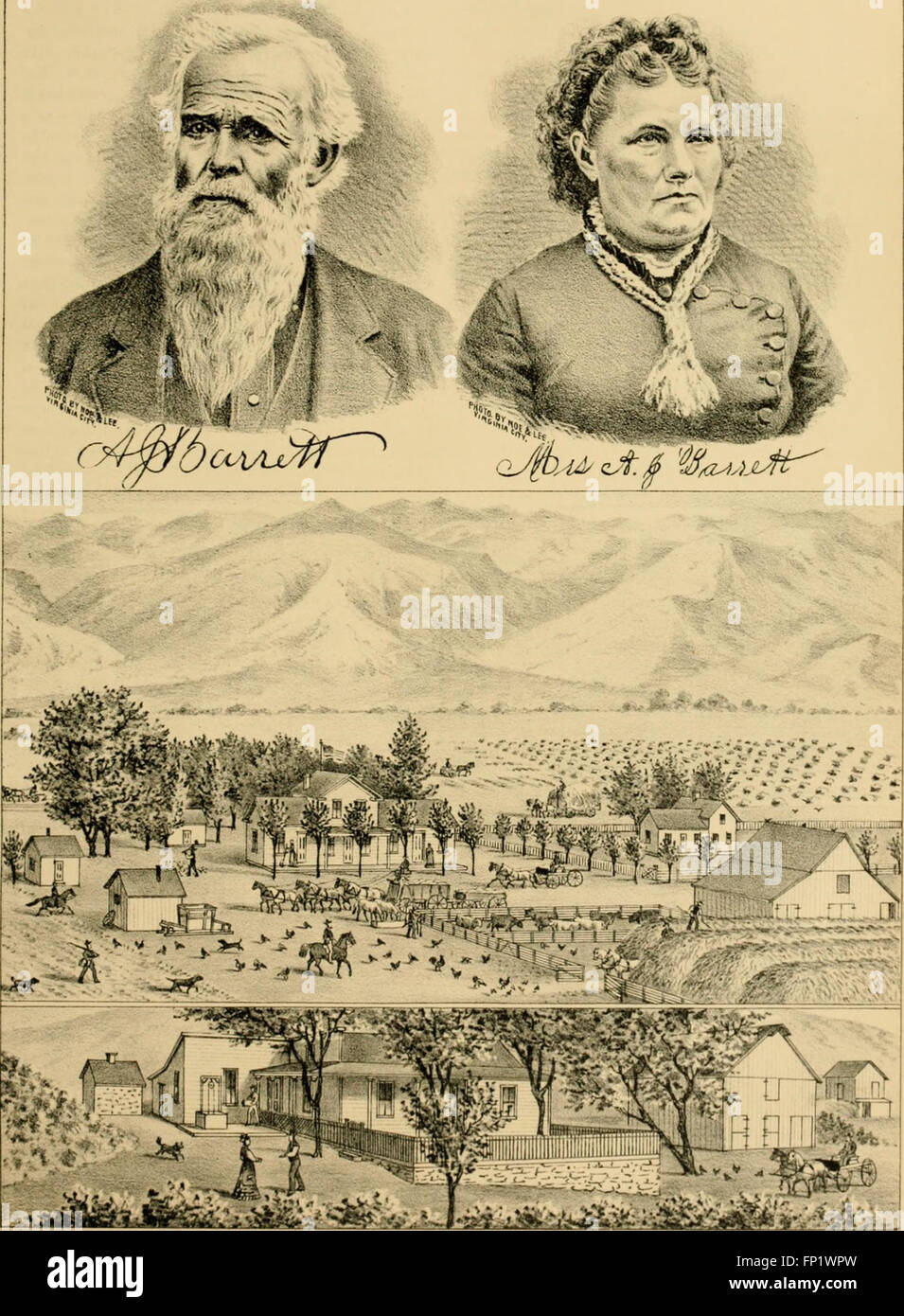 History of Nevada; (1881 Stock Photo - Alamy