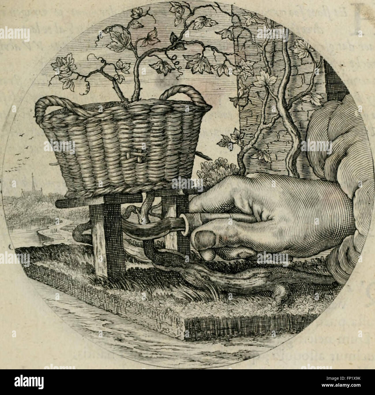 This 1618 work presents allegorical figures like Silenus and Proteus ...