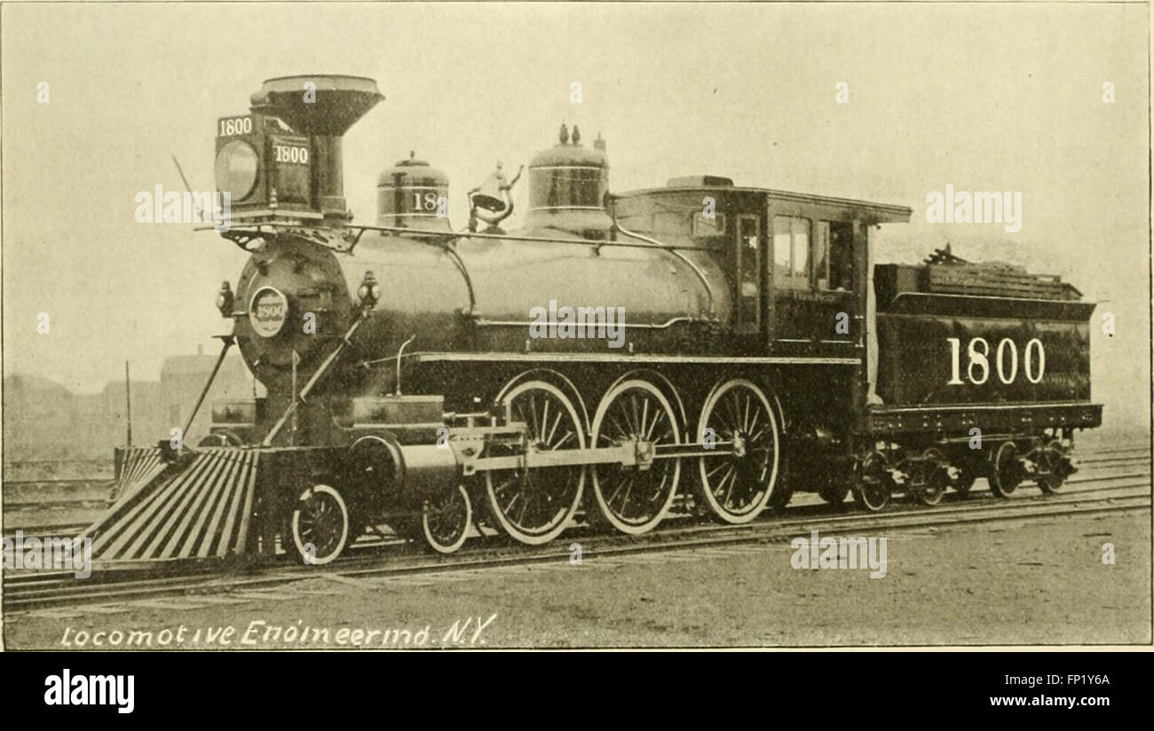 This 1896 journal discusses the principles of locomotive engineering ...