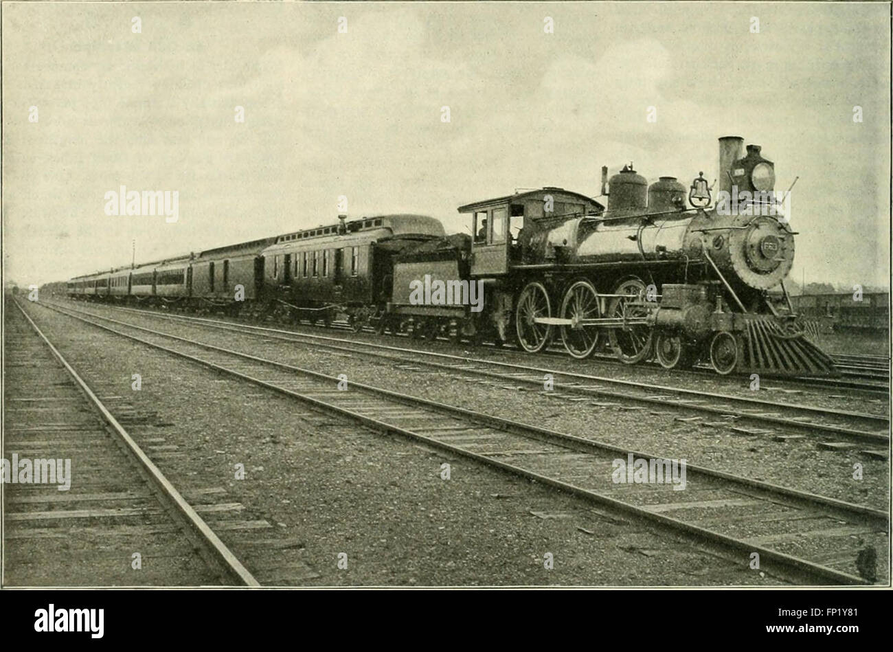 The 1897 edition of 'Locomotive Engineering' discusses railway ...