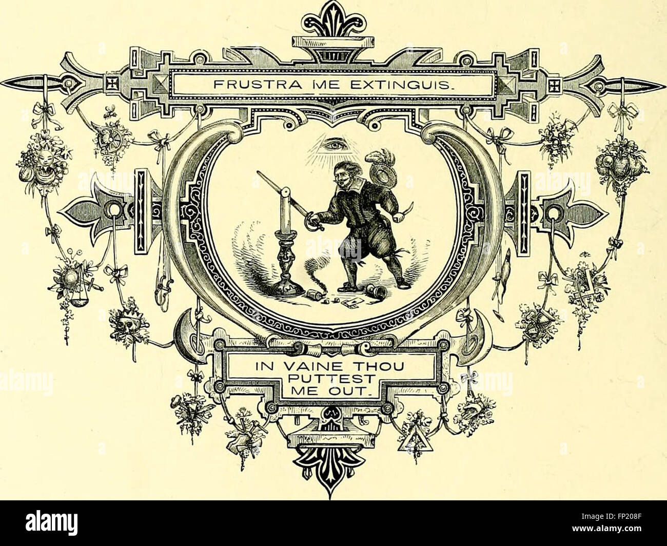 This 1860 collection of *Moral Emblems* includes aphorisms, adages, and ...