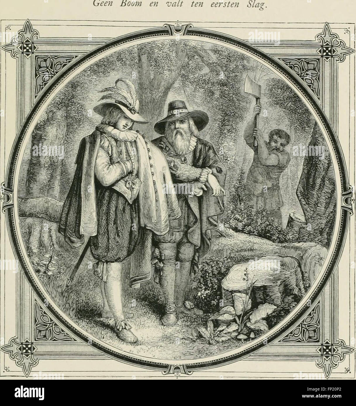 This 1860 book features moral emblems with aphorisms and proverbs from ...