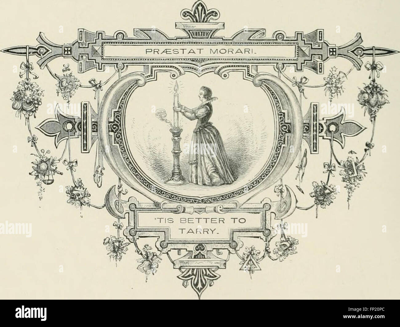 This 1860 collection of moral emblems presents aphorisms, adages, and ...