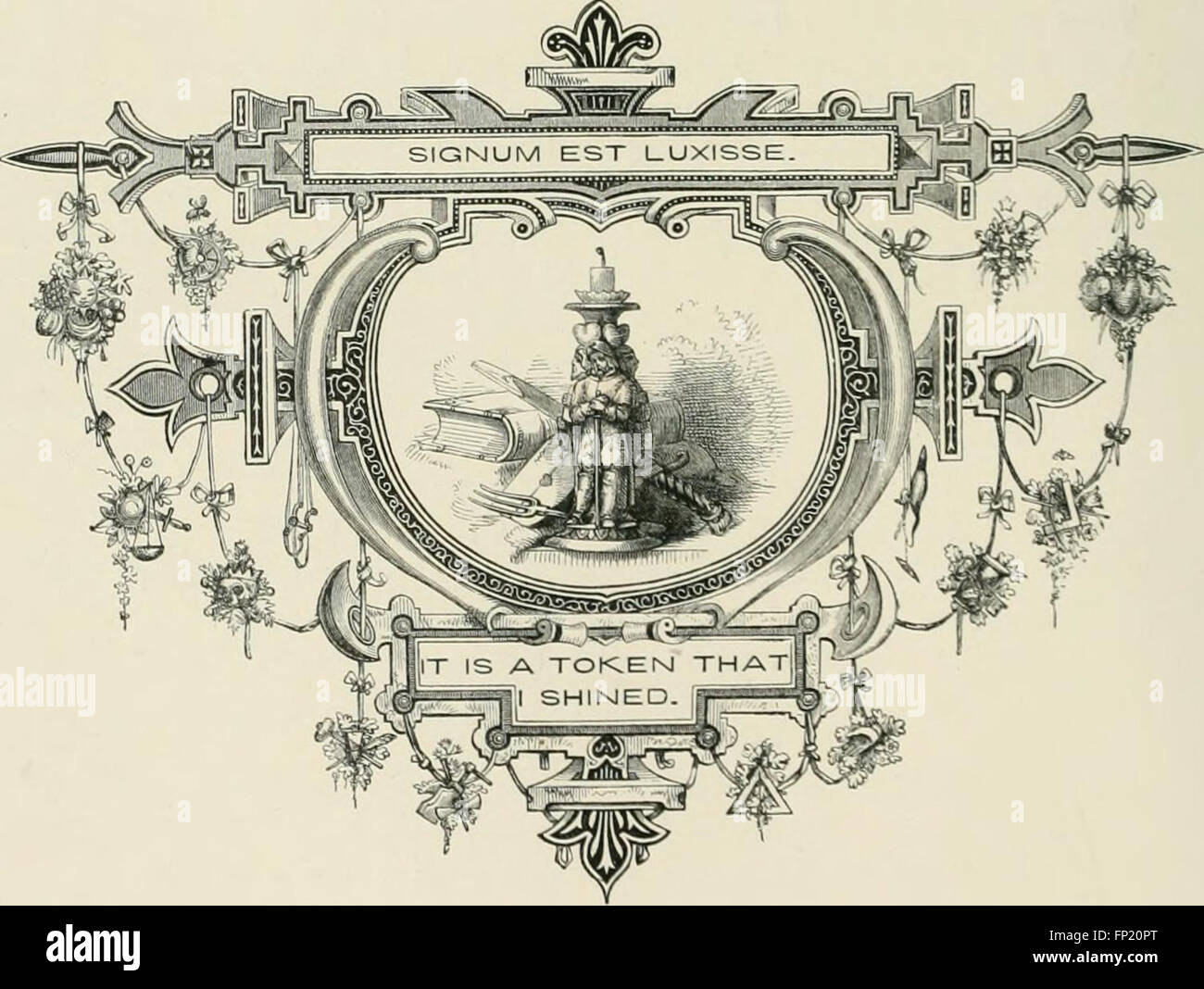 A 1860 collection of moral emblems, aphorisms, and proverbs from Jacob ...