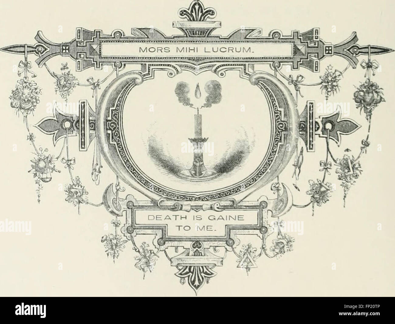 This 1860 publication compiles moral emblems, aphorisms, and proverbs ...