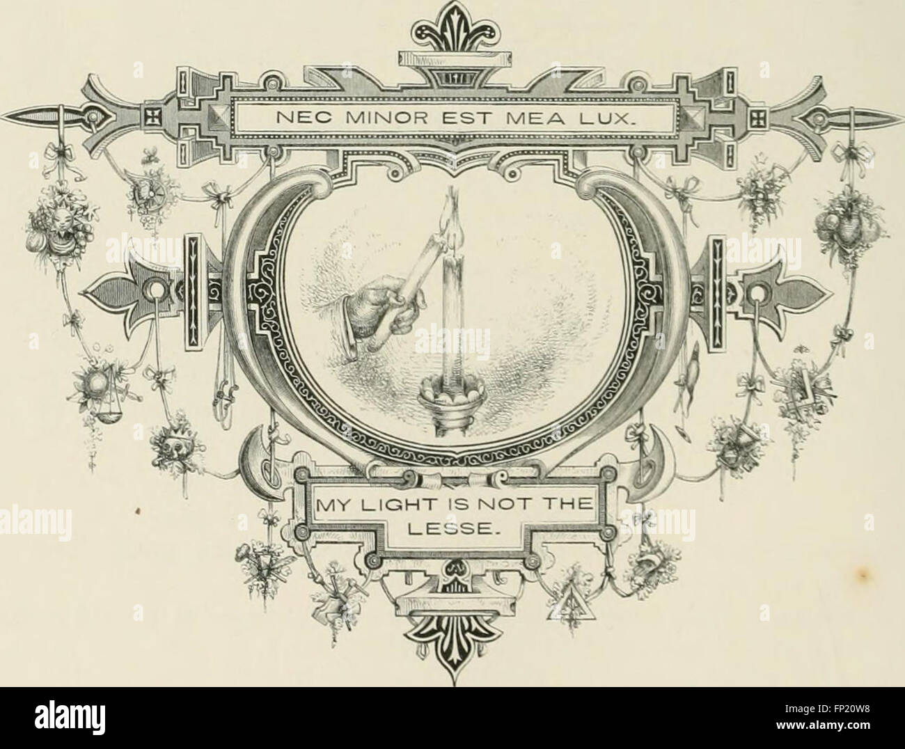 This 1860 work, 'Moral Emblems', presents aphorisms, adages, and ...