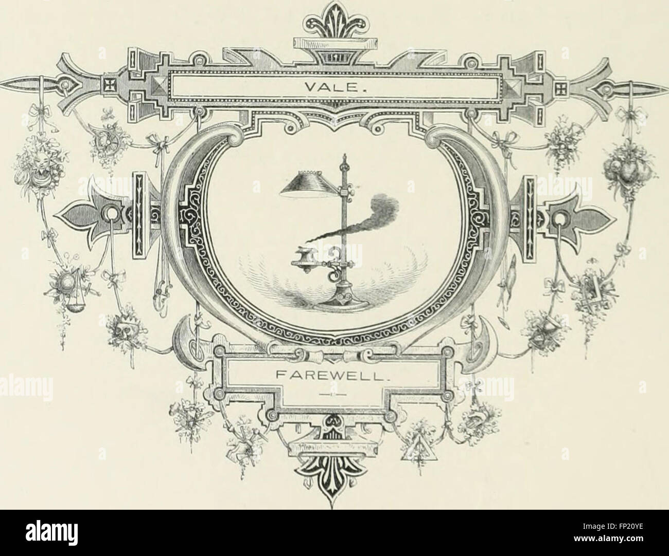 This 1860 book features moral emblems with aphorisms and proverbs from ...