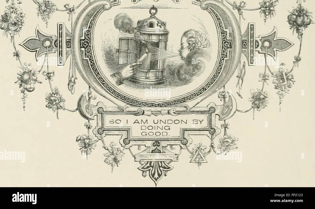 This 1860 work presents moral emblems with aphorisms, adages, and ...