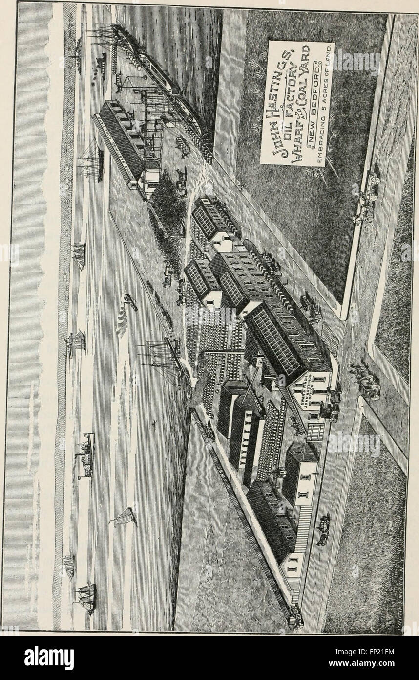 A 1889 book about New Bedford, Massachusetts, focusing on the city's ...