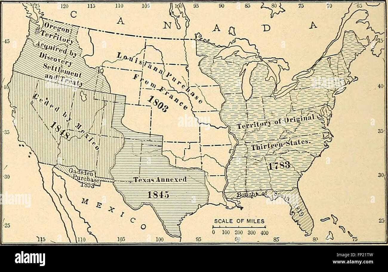 1900 map america hi-res stock photography and images - Alamy
