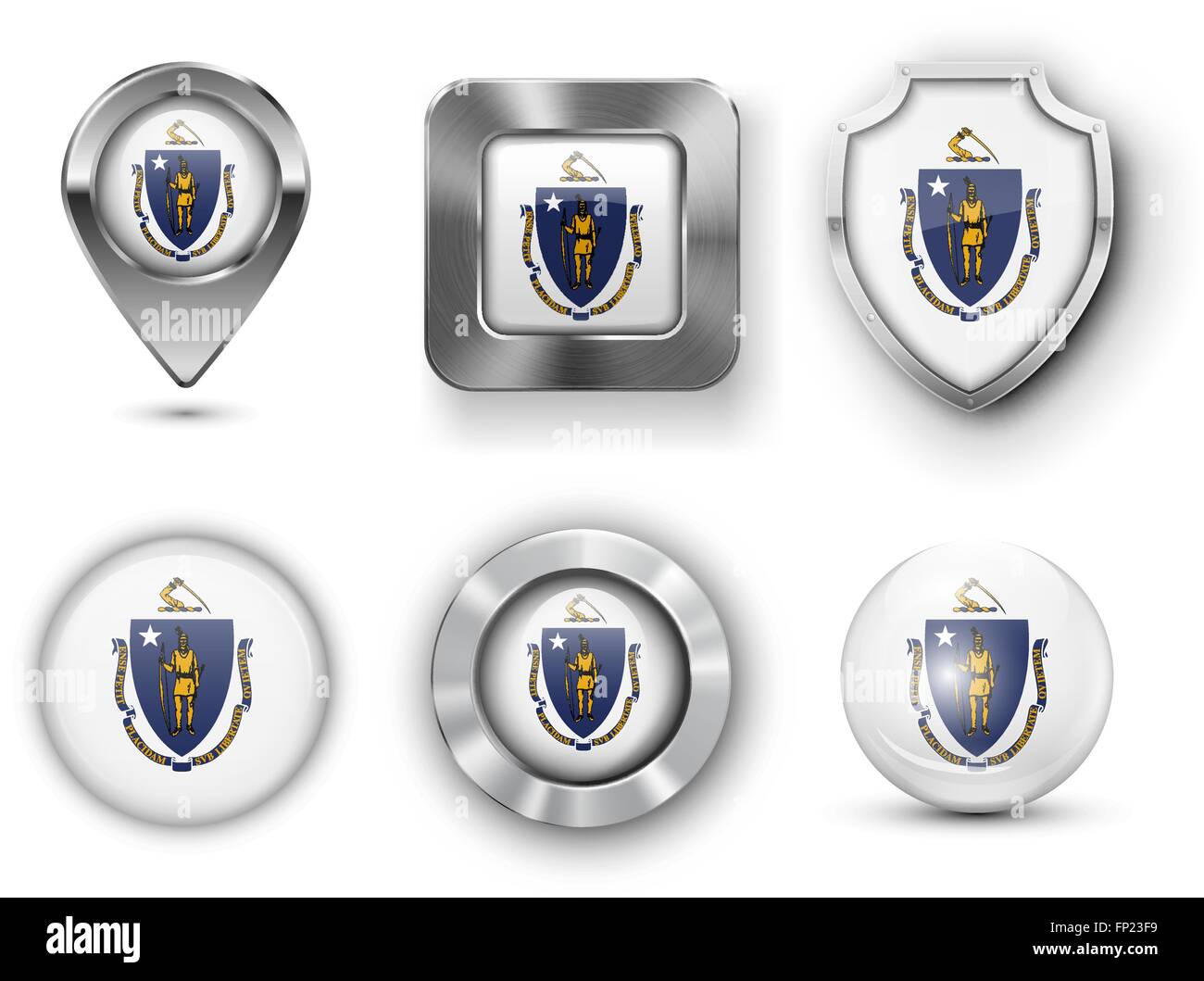 Us state massachusetts map hi-res stock photography and images - Alamy