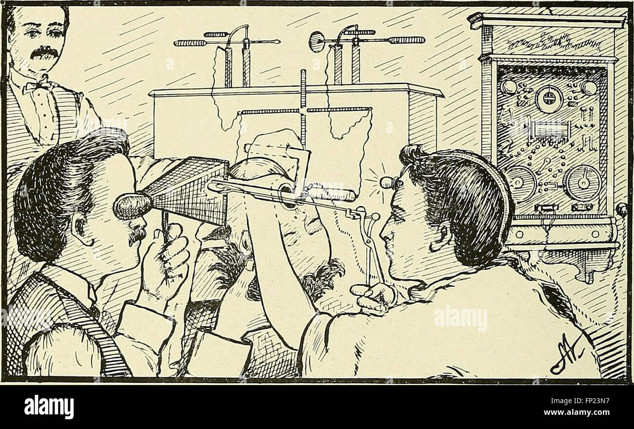 This 1912 work discusses practical uses of electro-therapy and X-ray ...