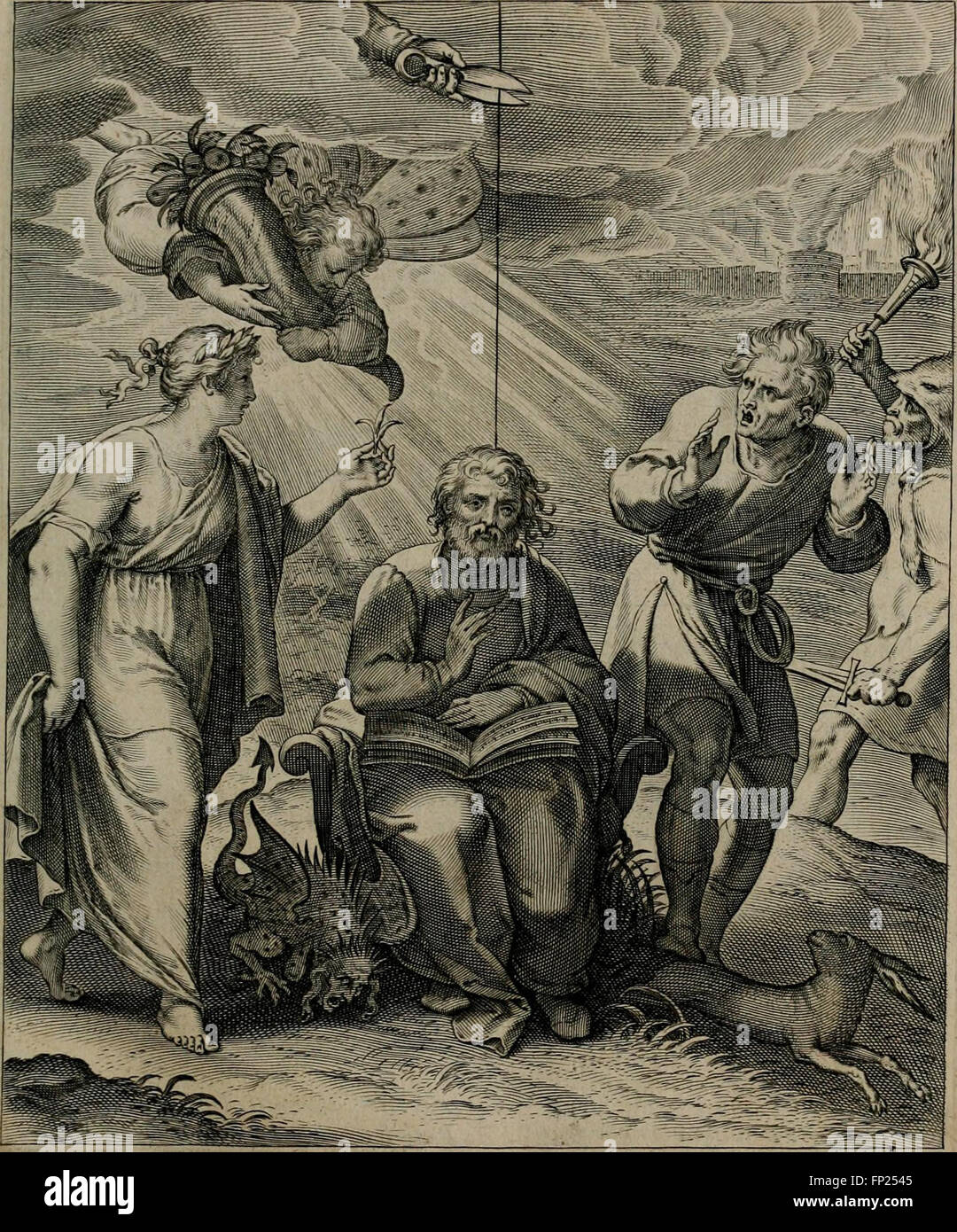 This work is a collection of emblematic illustrations from the works of ...