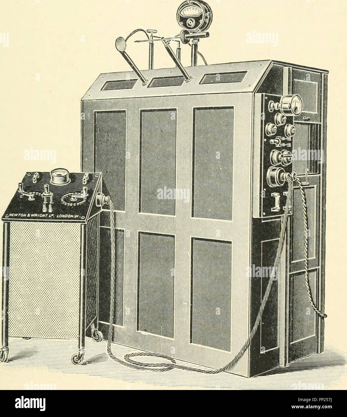 Radiography, x-ray therapeutics and radium therapy (1915 Stock Photo ...