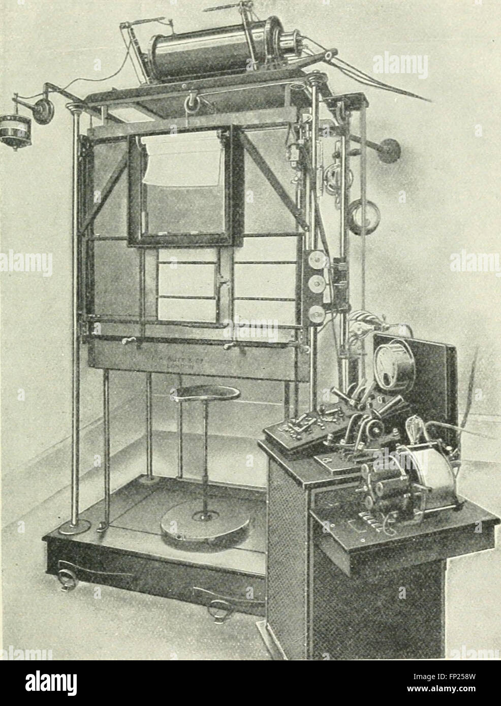 Radiography, x-ray therapeutics and radium therapy (1915 Stock Photo ...