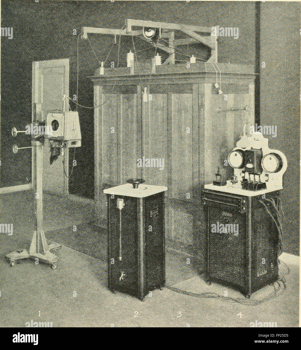 Radiography, x-ray therapeutics and radium therapy (1915 Stock Photo ...