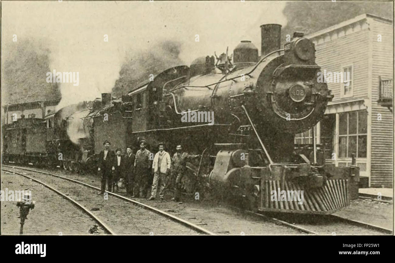 This 1908 journal covers advancements in railway engineering, focusing ...