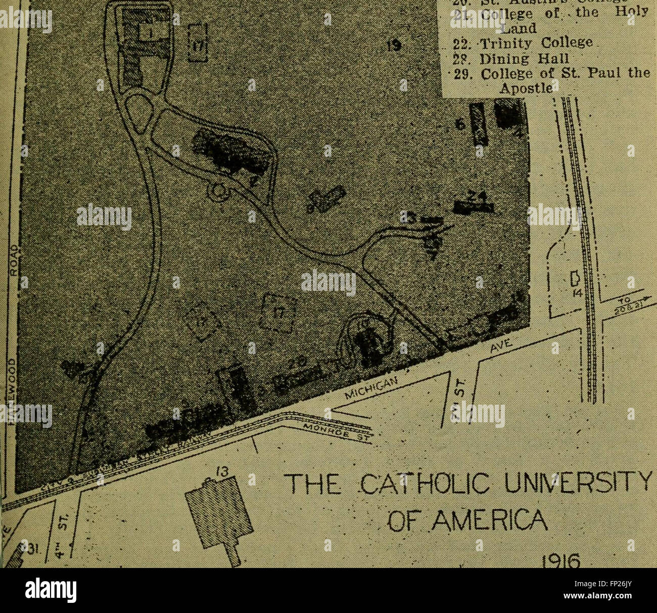 A 1922 guidebook for travelers exploring Washington, D.C., featuring ...