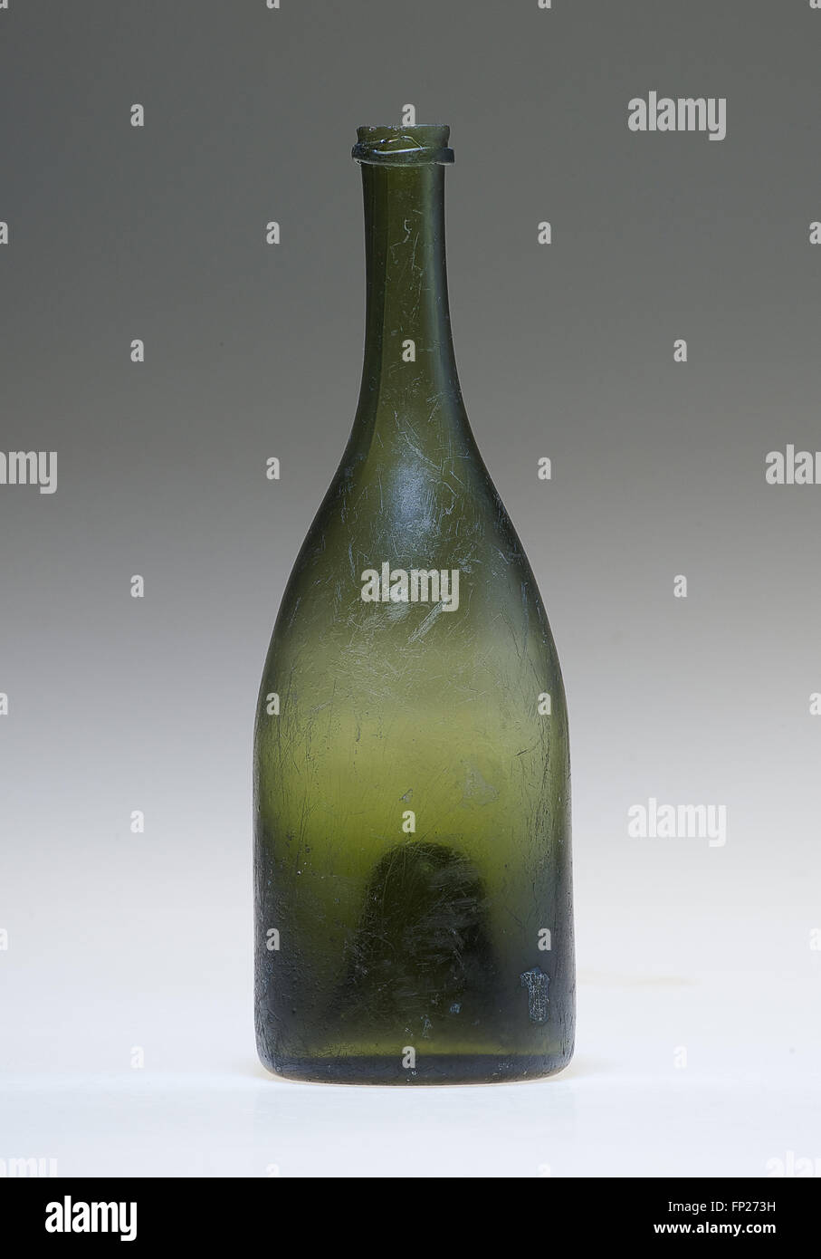 Green Glass Bottle Stock Photo - Alamy