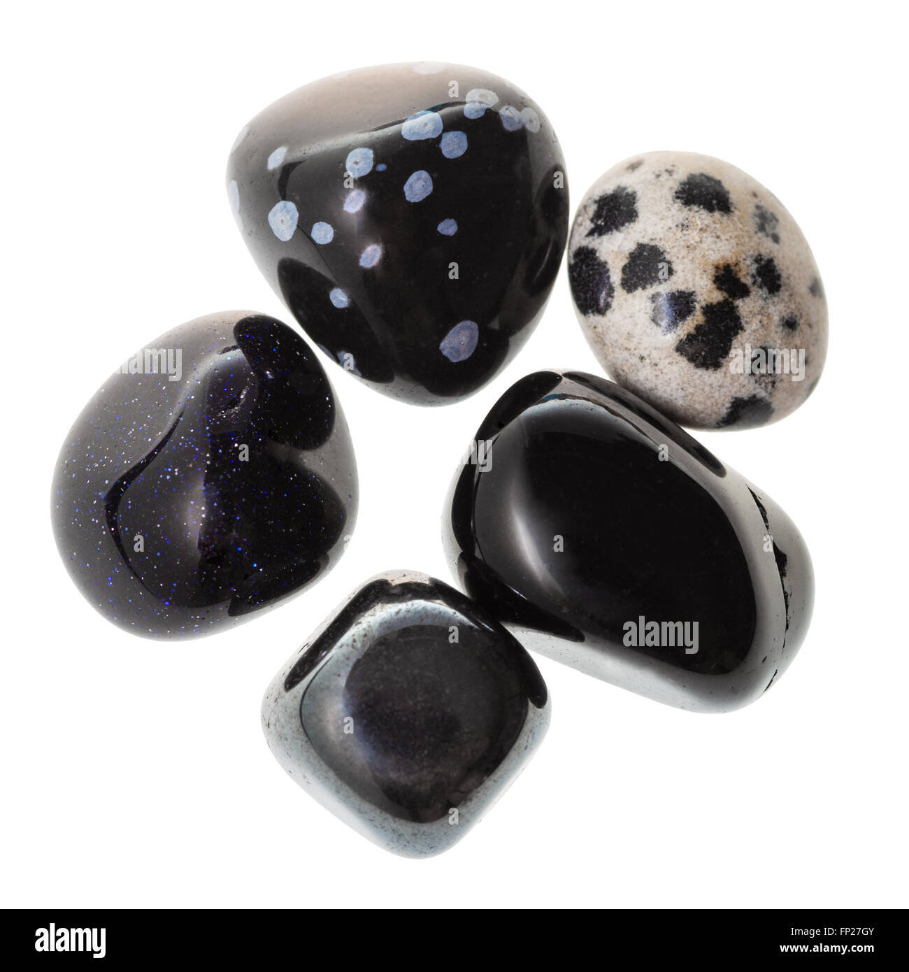 Pile gemstones on black hi-res stock photography and images - Alamy