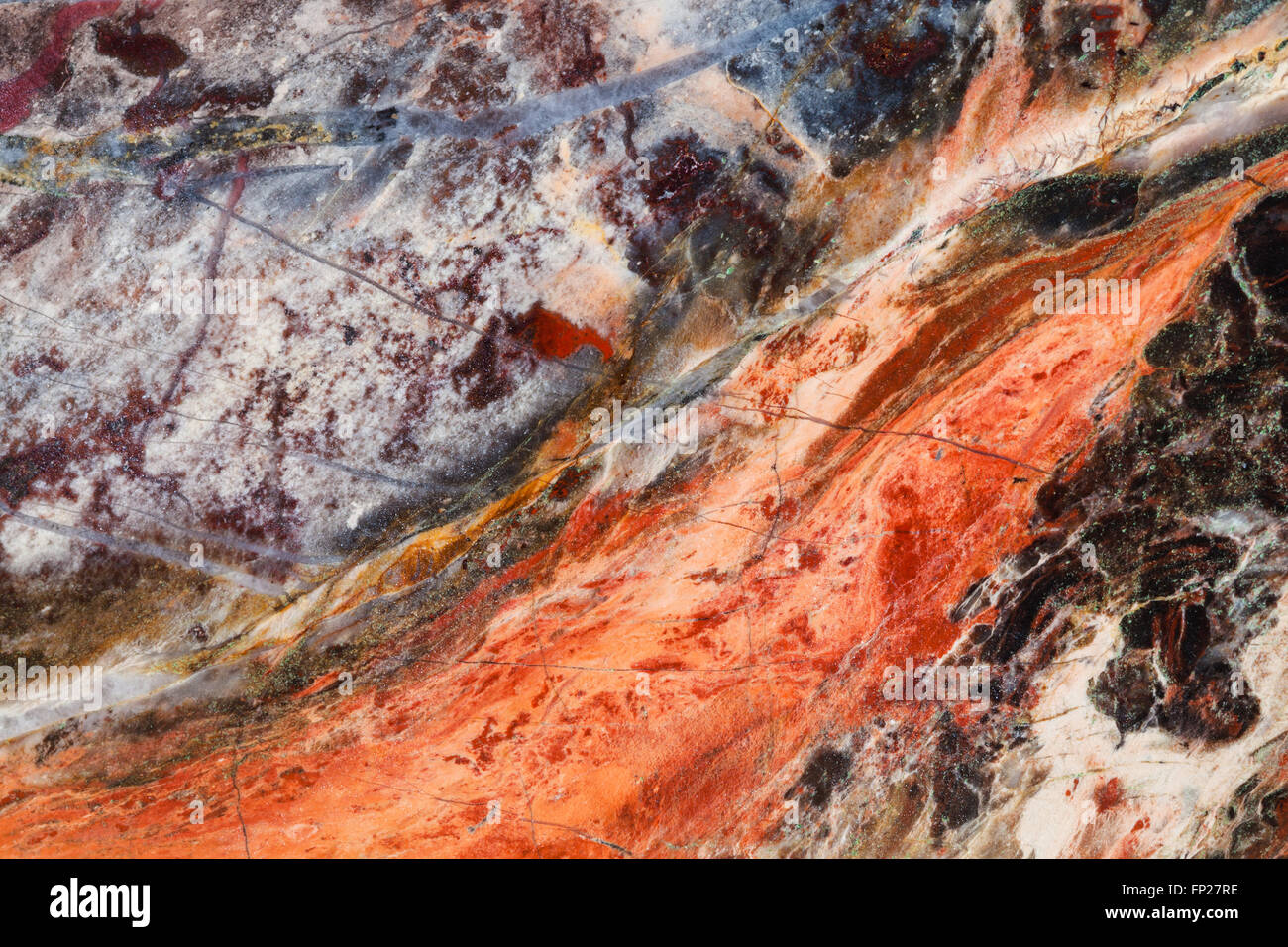 natural texture background - polished surface of picture jasper mineral ...