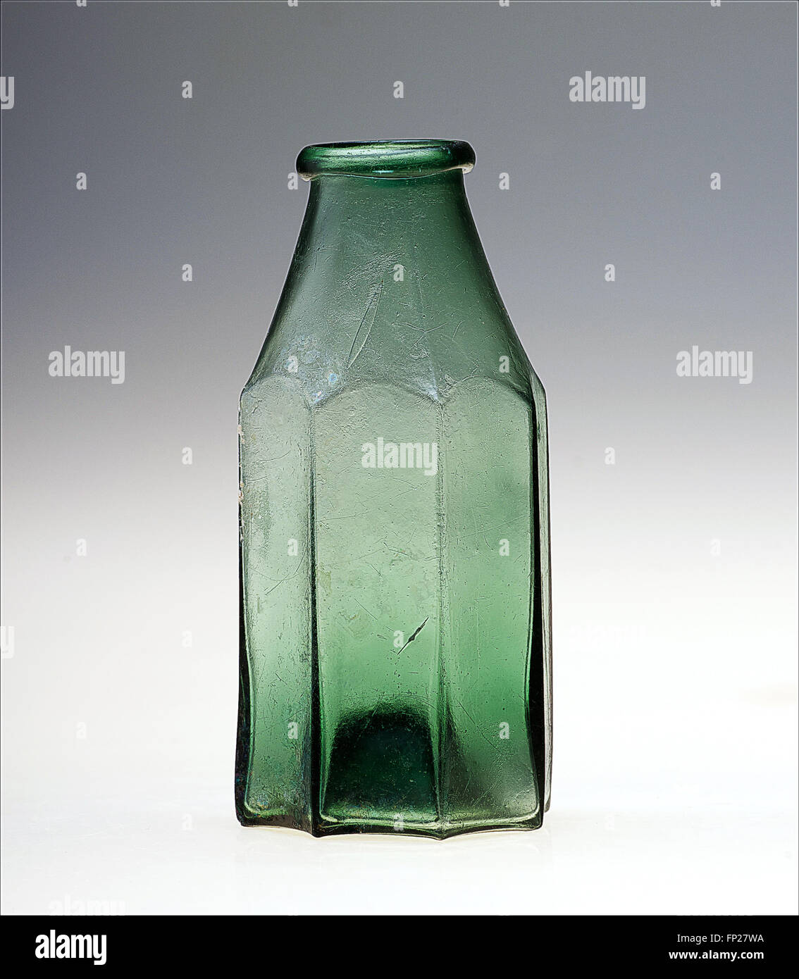 Square Glass Bottle Stock Photo - Alamy