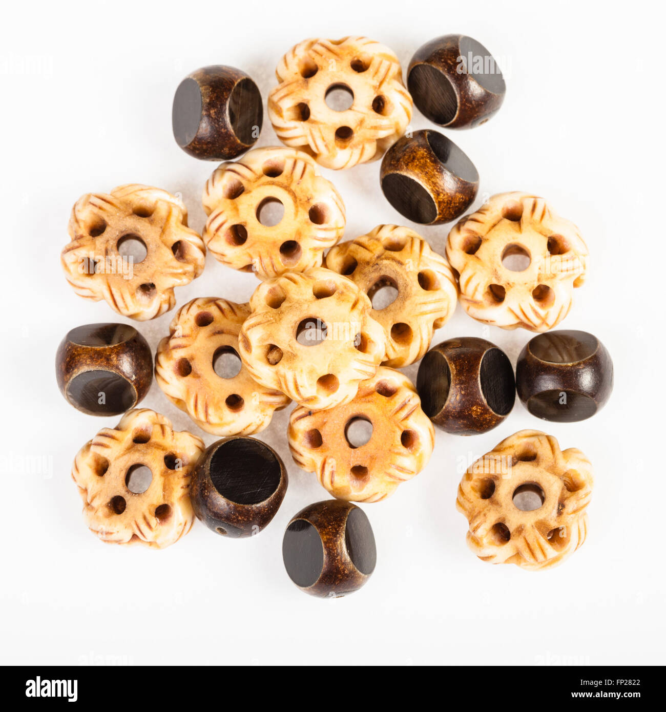 Bone and white decor Cut Out Stock Images & Pictures - Alamy