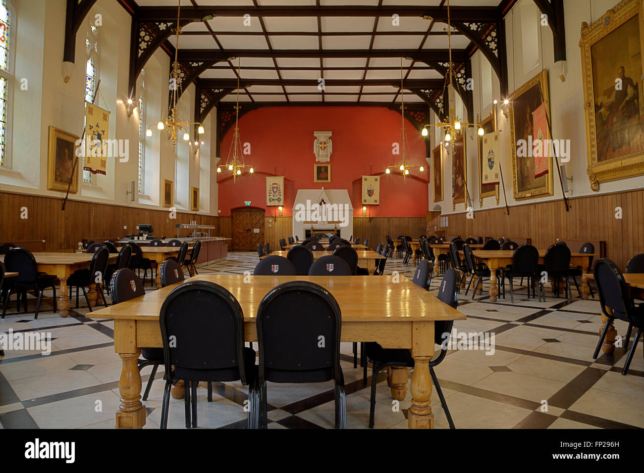 Refectory at Ushaw College, Durham, England Stock Photo - Alamy