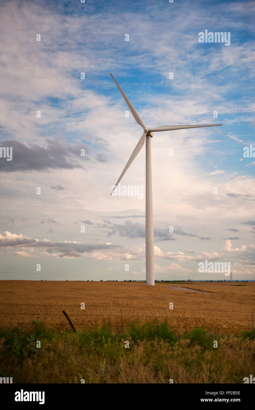 wind turbines, wind mill, wind-powered electricity generator in the ...