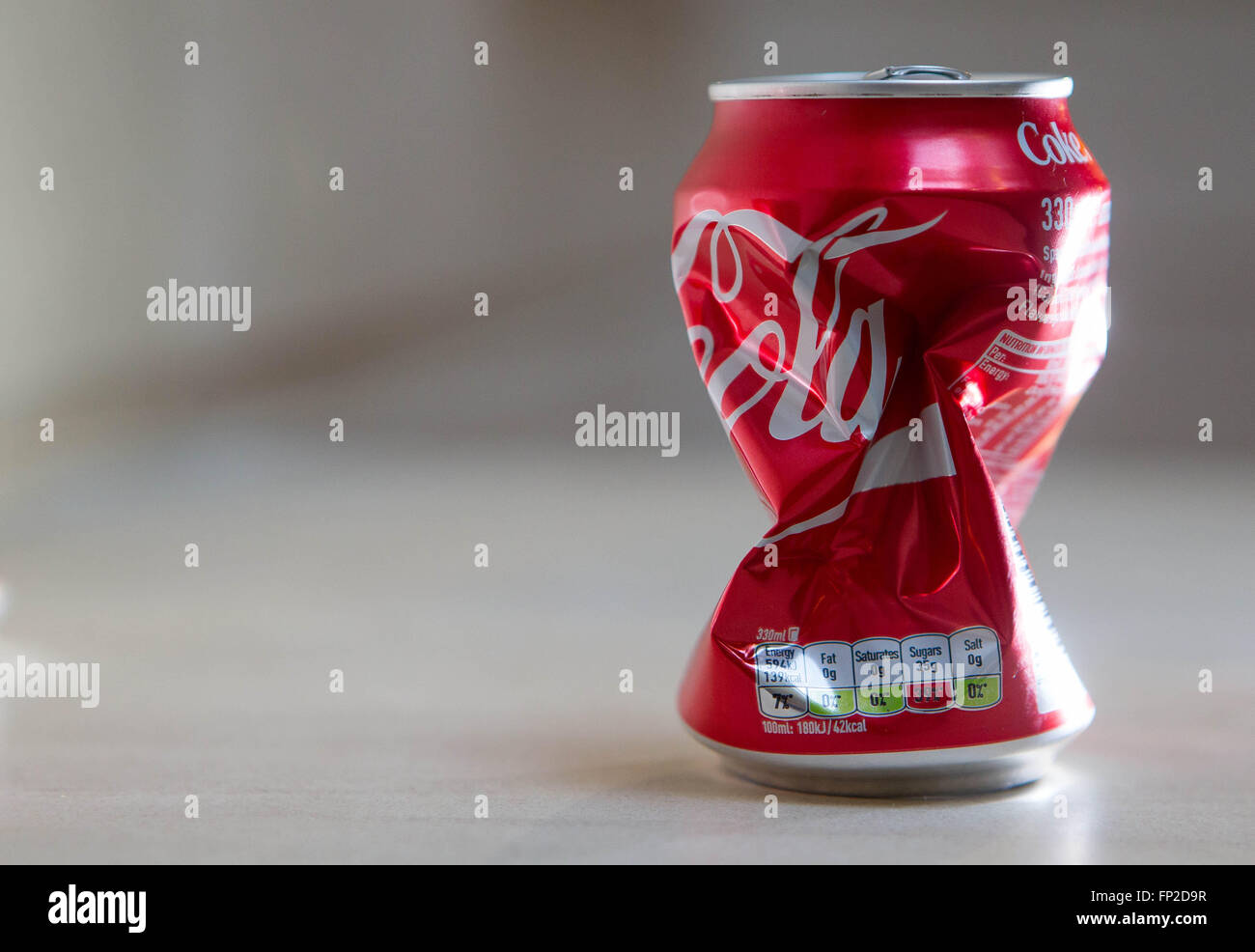 A can of Coca Cola. The 2016 budget has introduced a sugar tax which ...