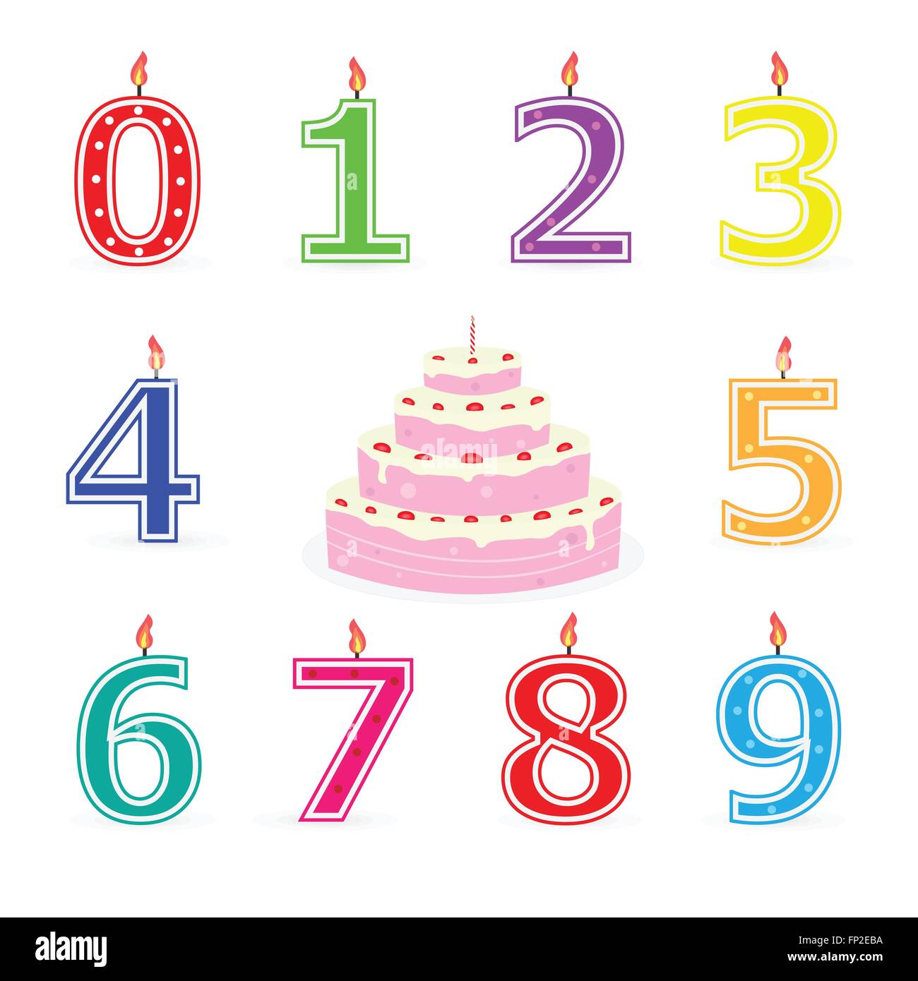 Number one on cho?olate Stock Vector Images - Alamy