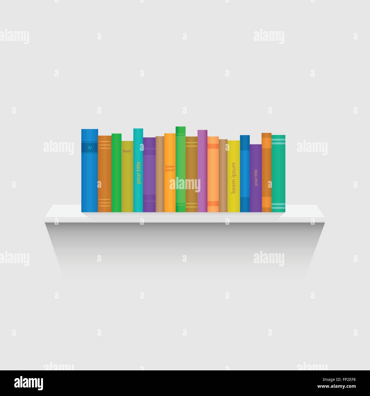 Floating shelf Stock Vector Images - Alamy