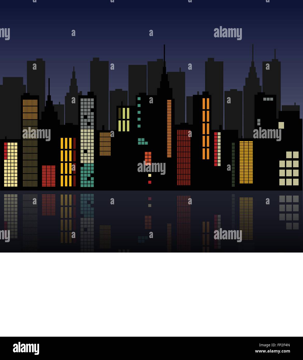 Colorful new york city Stock Vector Images - Alamy