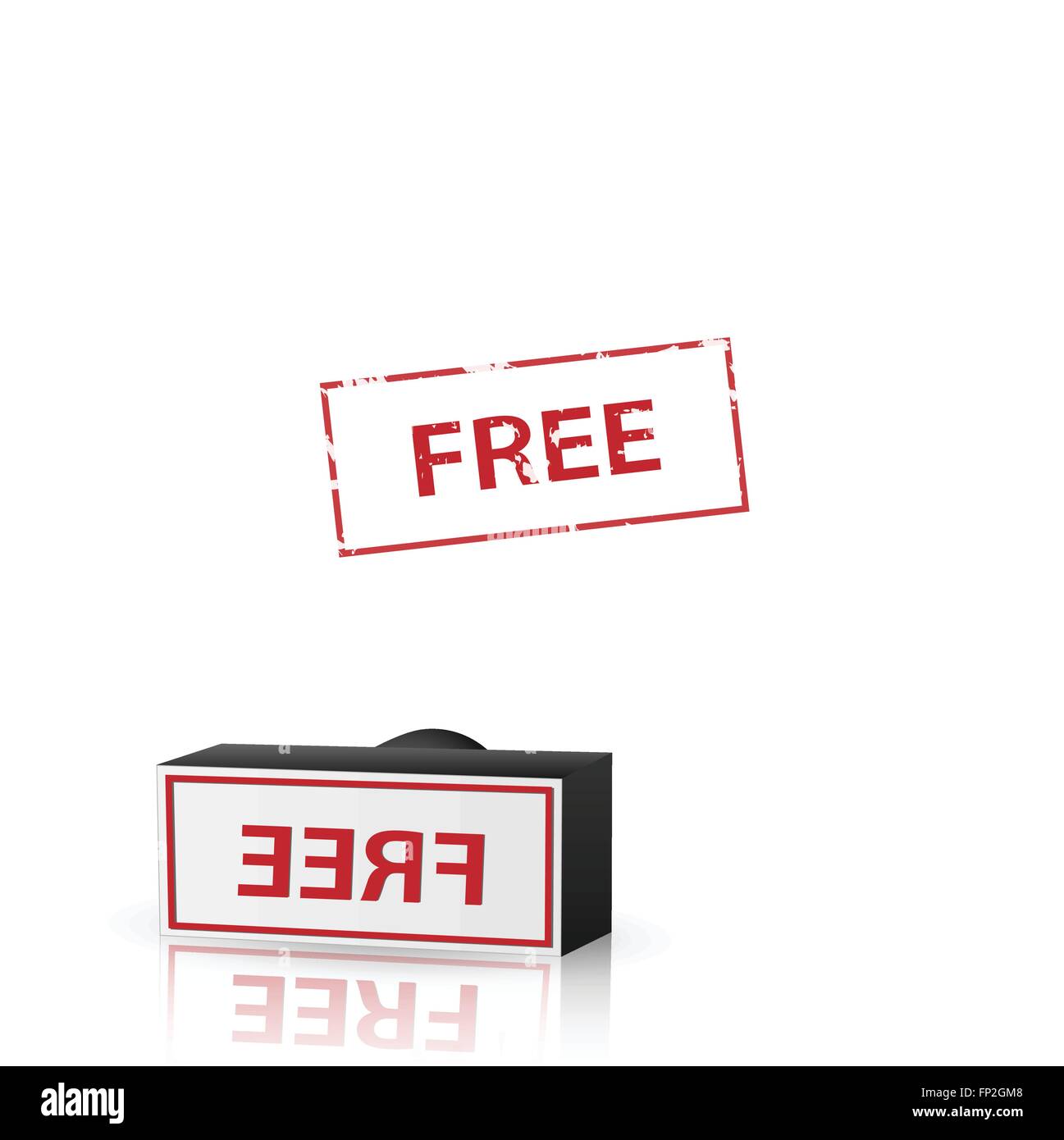 Free stamp Stock Vector Images - Alamy