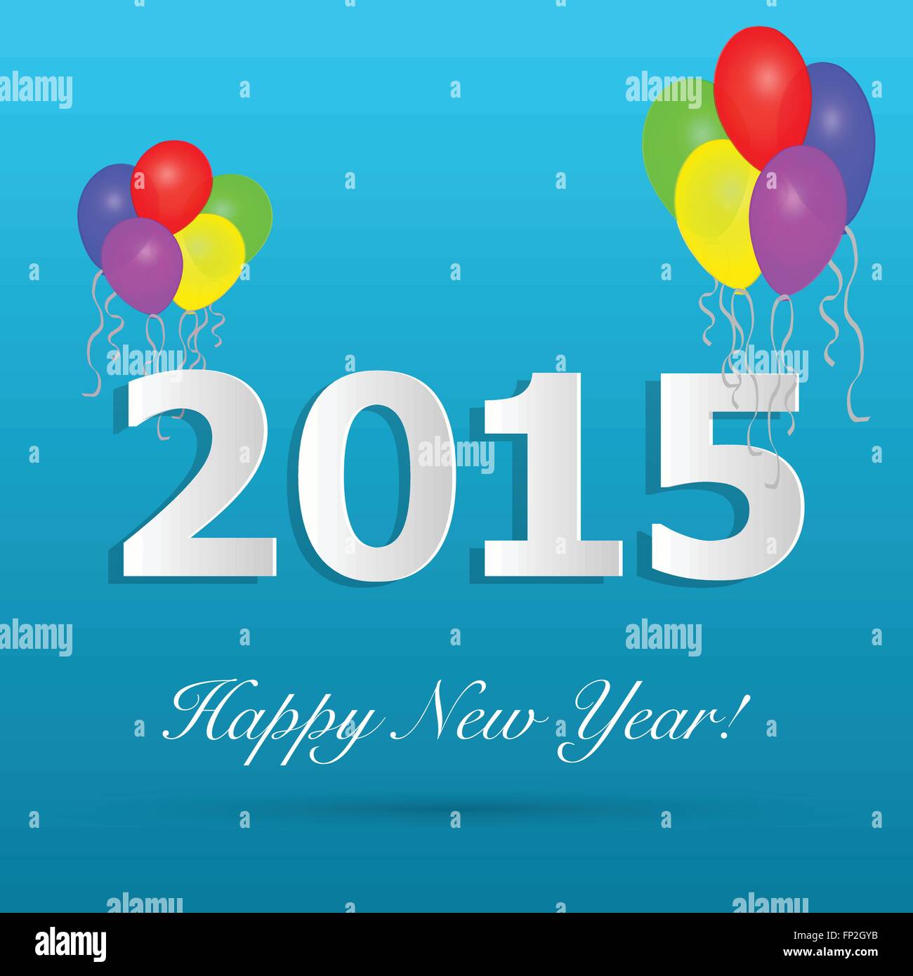 2015 happy Stock Vector Images - Alamy