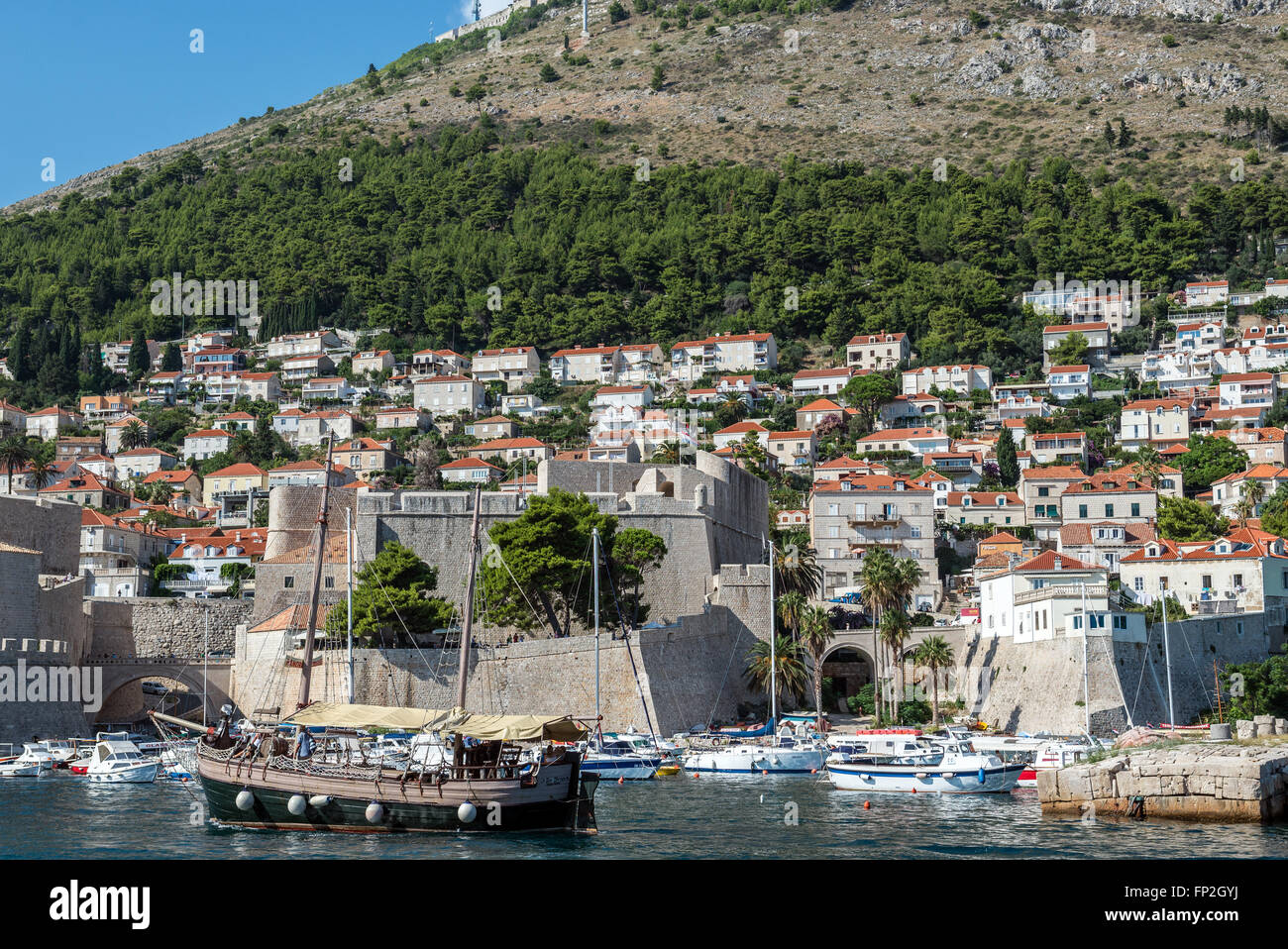 Revelin Fortress in Dubrovnik City, Croatia Stock Photo - Alamy