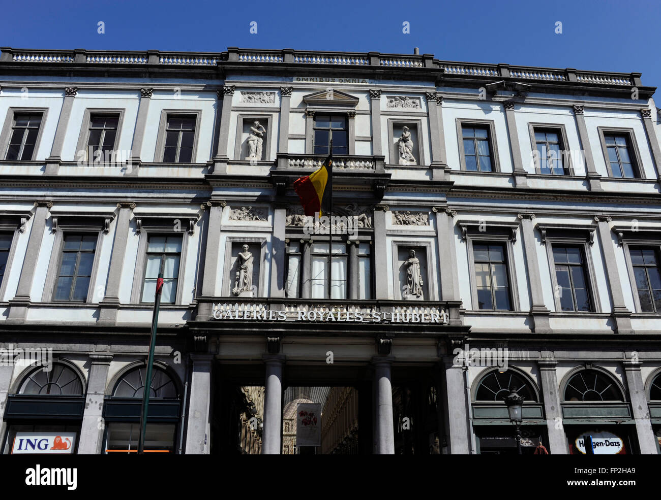 Les Galeries Royales Saint-Hubert,Brussels,Belgium Stock Photo - Alamy