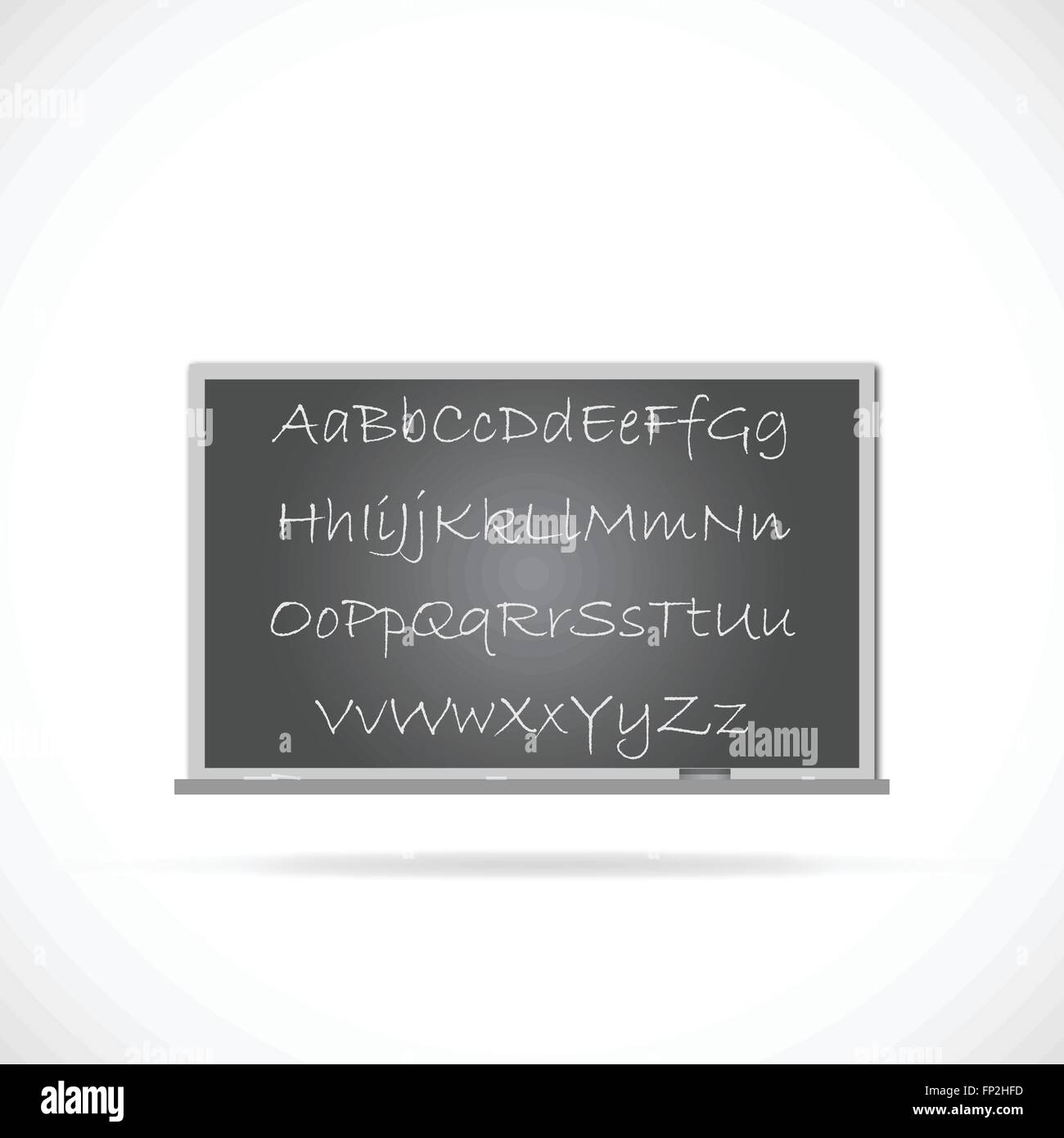 Chalk board eraser on Stock Vector Images - Alamy