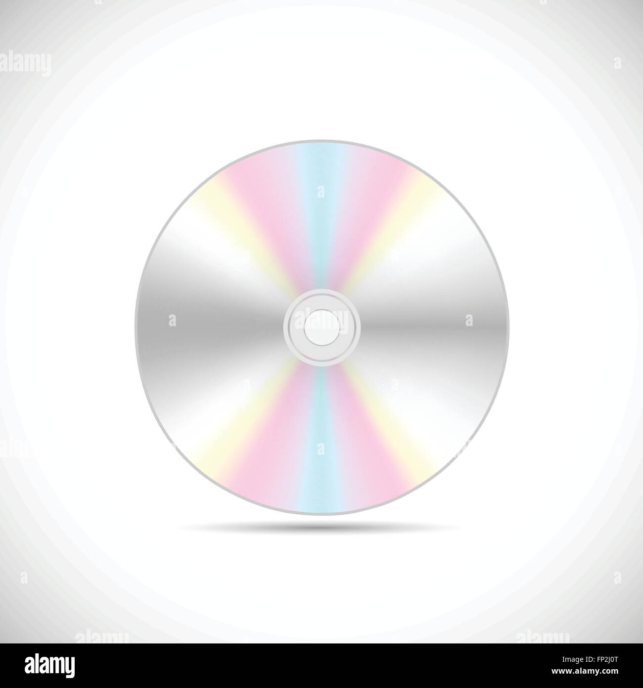 Illustration of a DVD or CD isolated on a white background Stock Vector ...