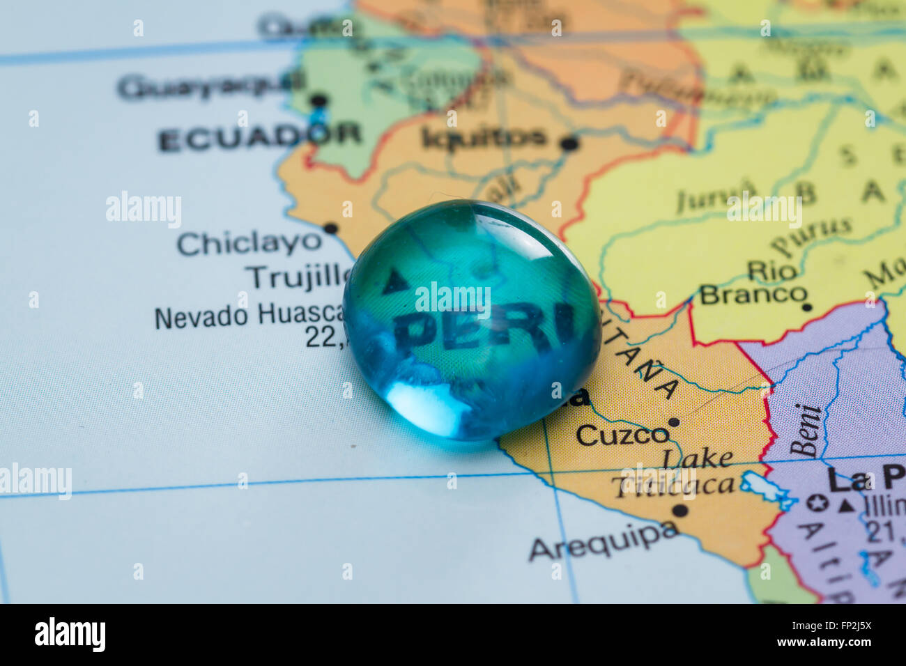 Map borders close up hi-res stock photography and images - Alamy