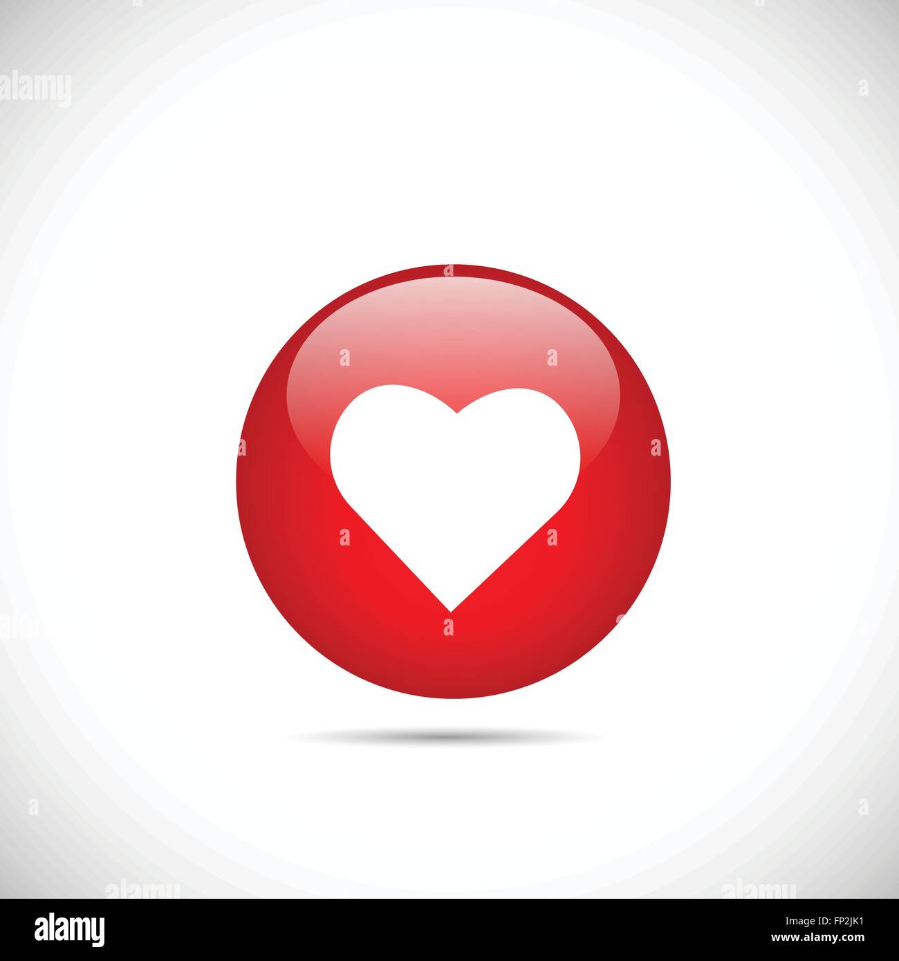Reflection on push button Stock Vector Images - Alamy