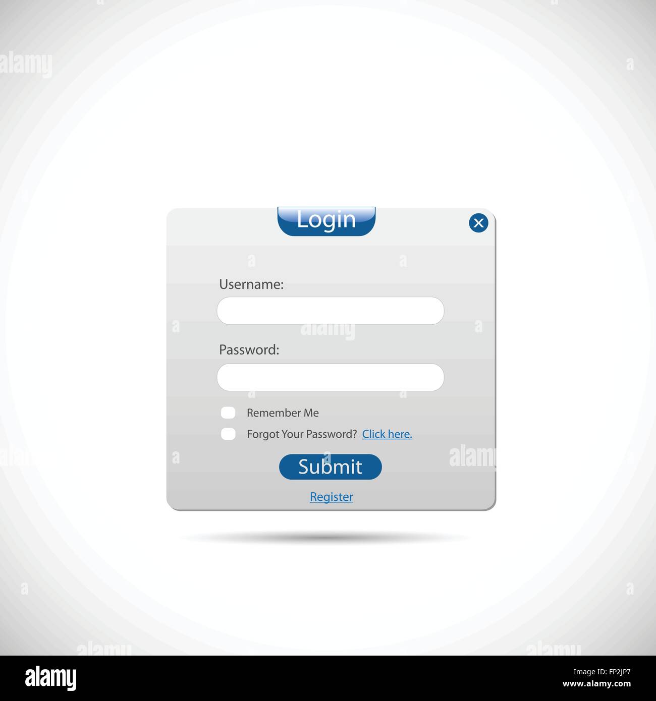 Site panel Stock Vector Images - Alamy