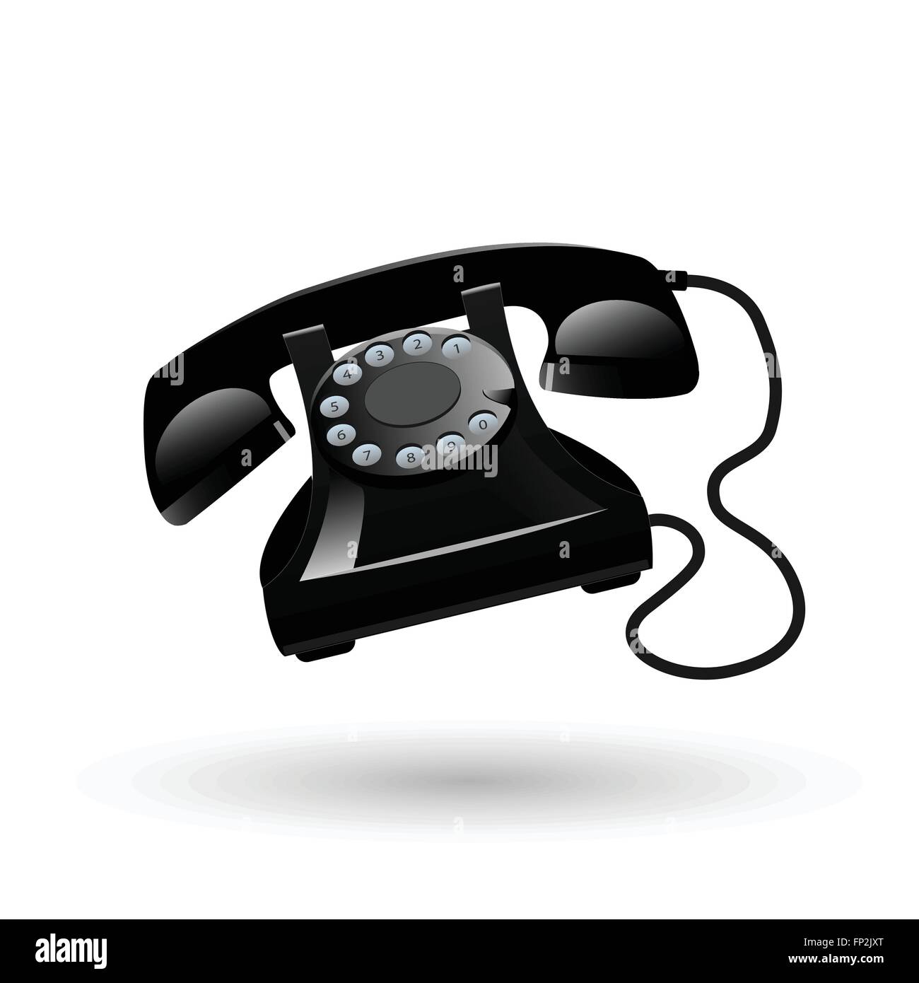 Horizontal image single white Stock Vector Images - Alamy