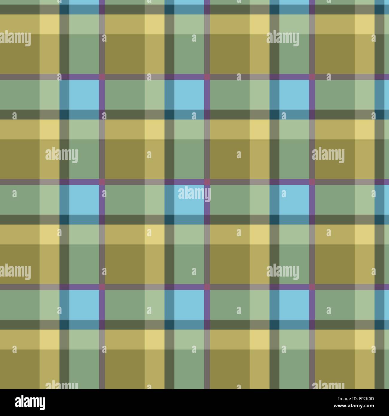 Illustration of a colorful plaid pattern design Stock Vector Image ...